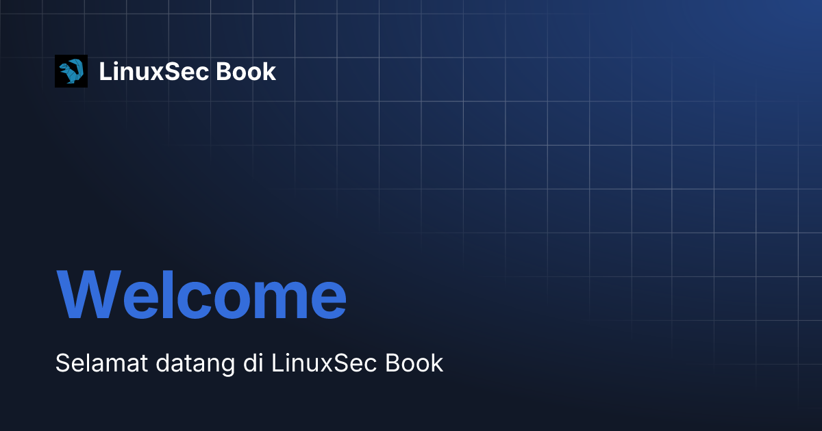 Welcome | LinuxSec Book